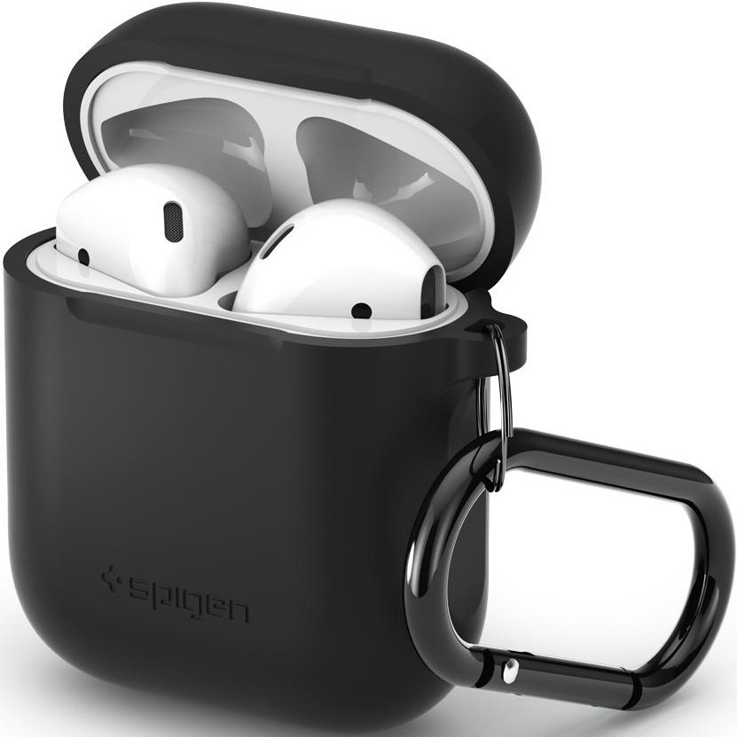 SPIGEN AirPods Case Czarny Etui na s uchawki niskie ceny i opinie w Media Expert