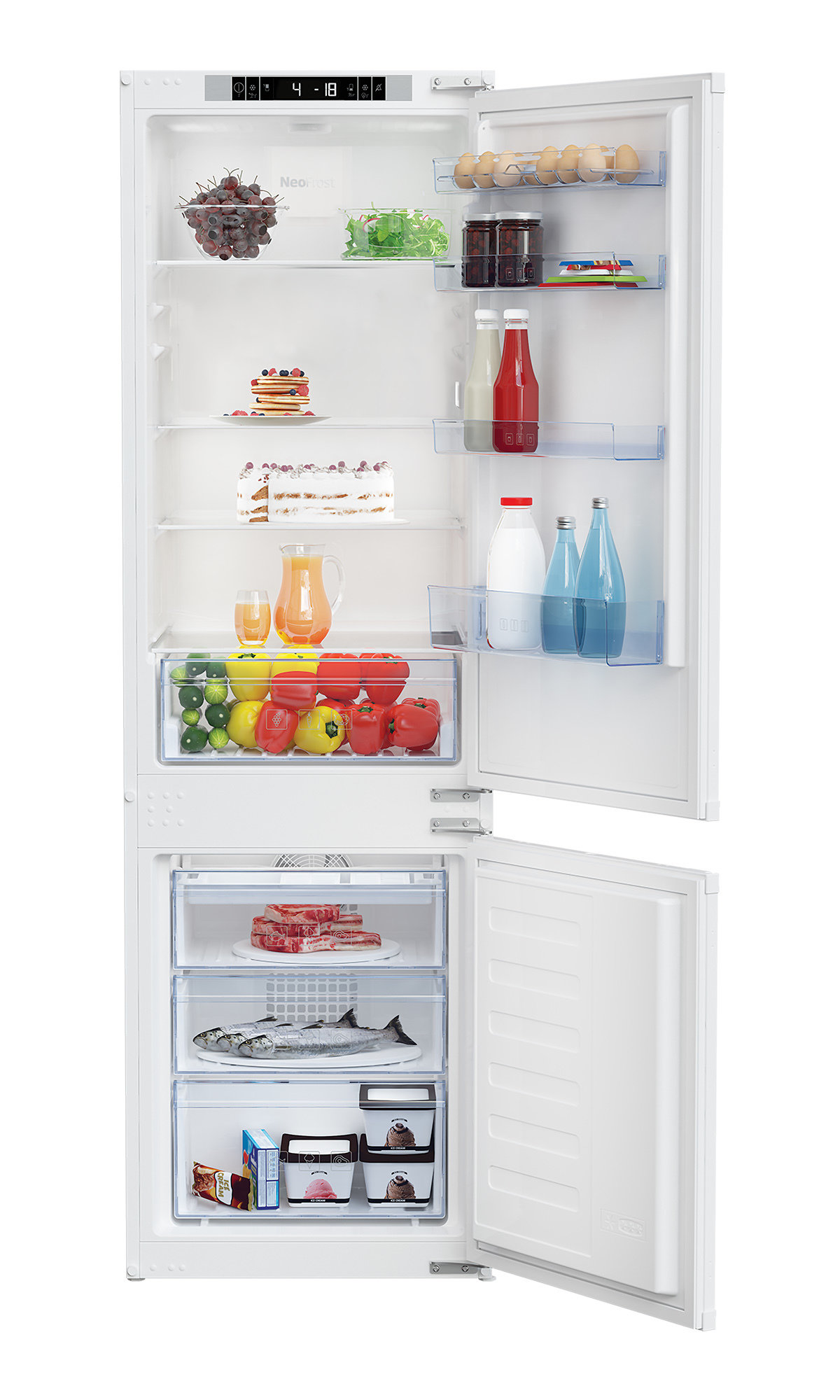 BEKO BCNA275E22S Lodówka - niskie ceny i opinie w Media Expert