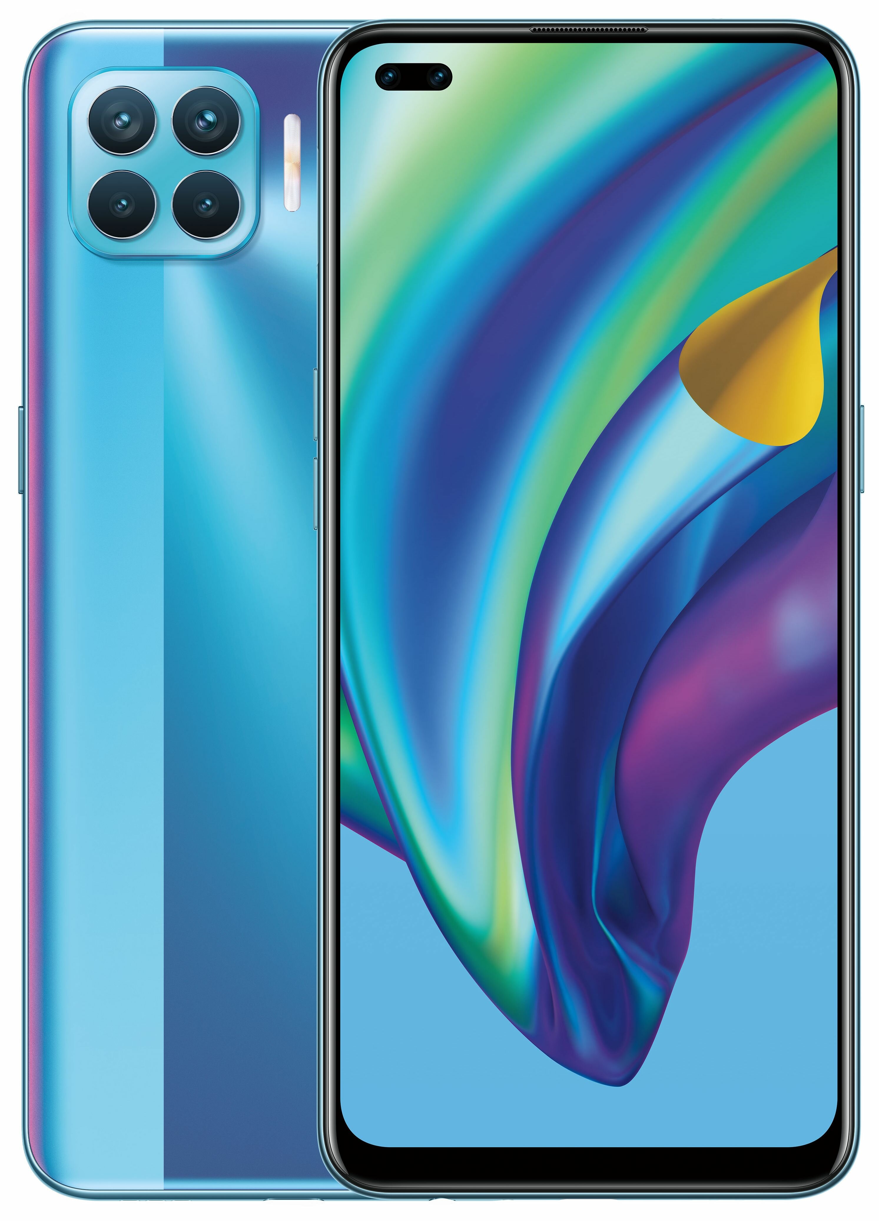 OPPO Reno 4 Lite 8/128GB 6.4" Niebieski CPH2125 Smartfon - niskie ceny ...