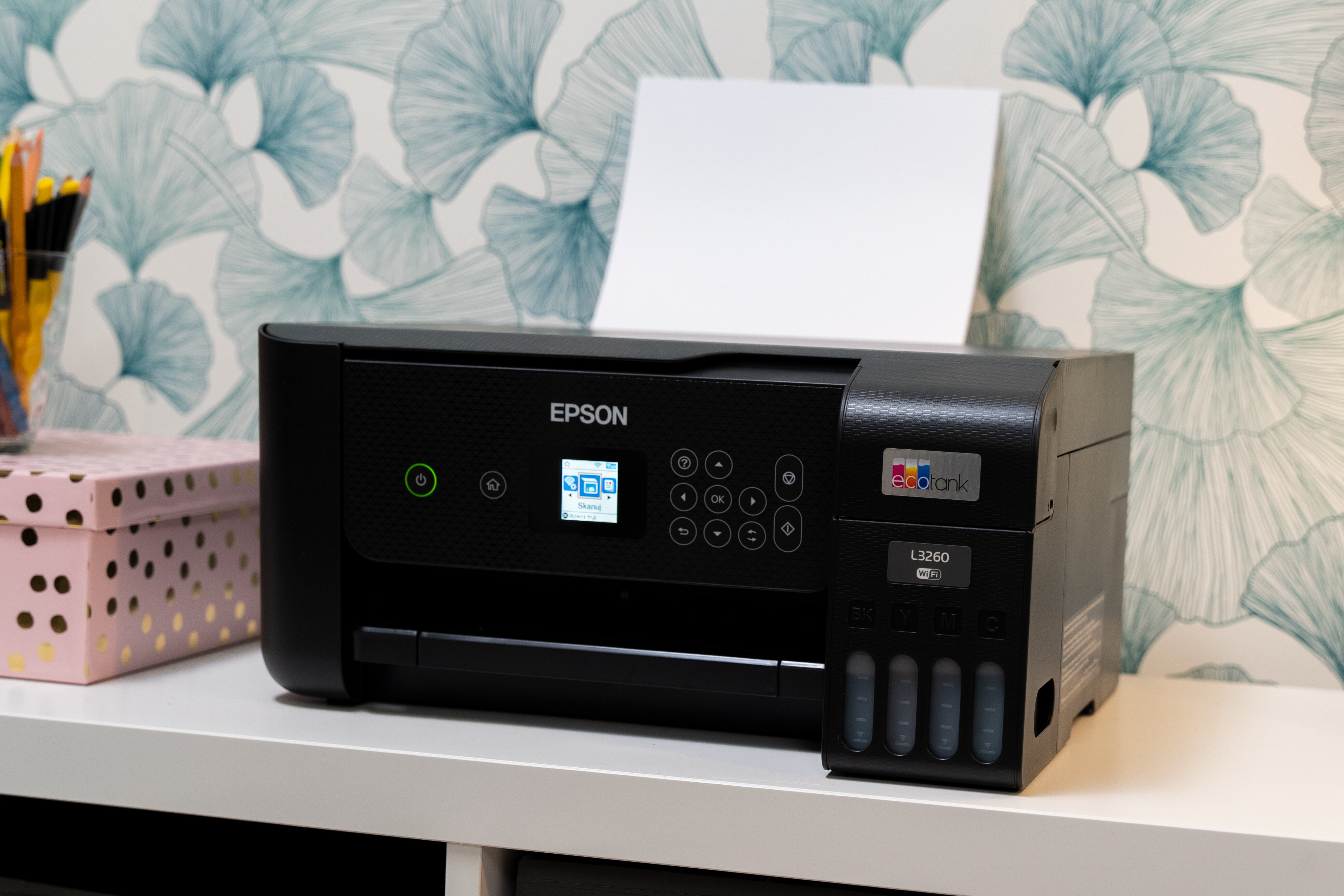 Купить МФУ Epson EcoTank L3260 WI-FI (C11CJ66407), цена 9483 грн — Prom ...