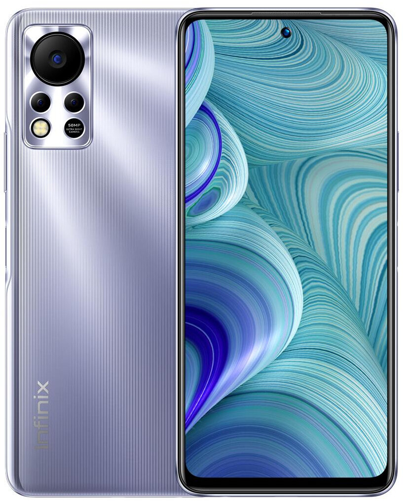 INFINIX Hot 11S 6/128GB 6.78" 90Hz Fioletowy X6812B Smartfon - niskie ...