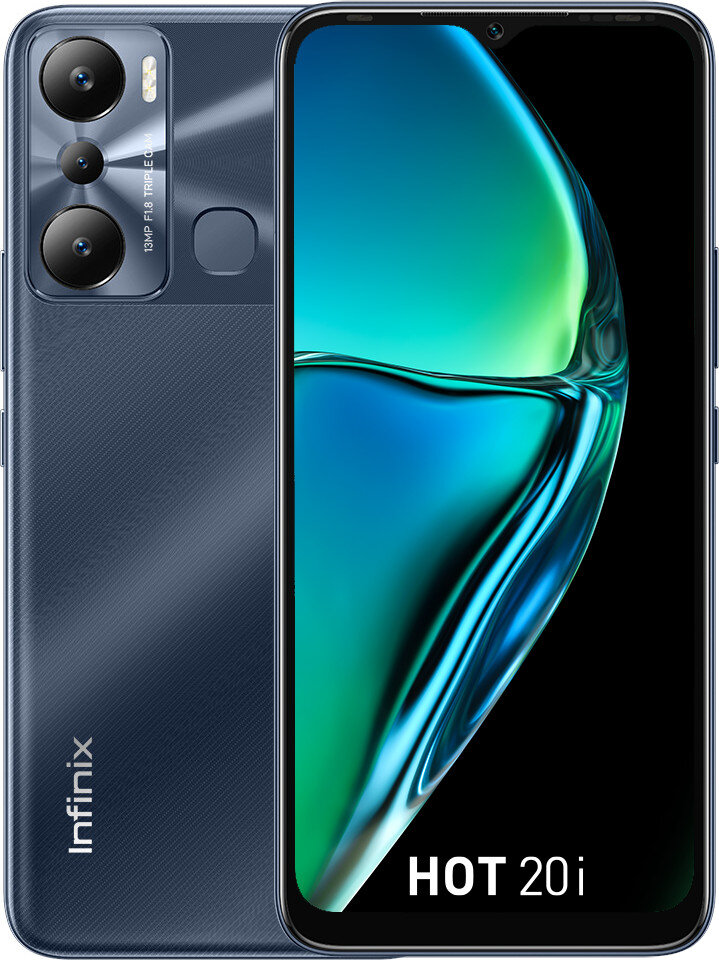 INFINIX Hot 20i 4/128GB 6.6" Czarny X665E Smartfon - niskie ceny i ...