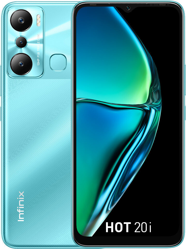INFINIX Hot 20i 4/128GB 6.6" Zielony X665E Smartfon - niskie ceny i ...