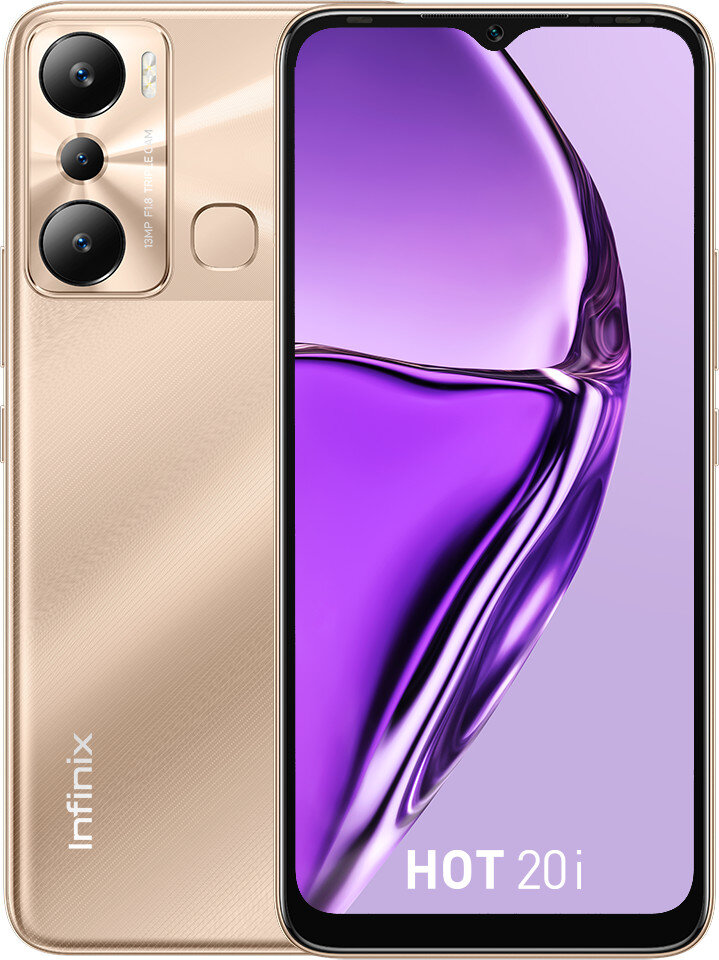 INFINIX Hot 20i 4/128GB 6.6" Złoty X665E Smartfon - niskie ceny i ...