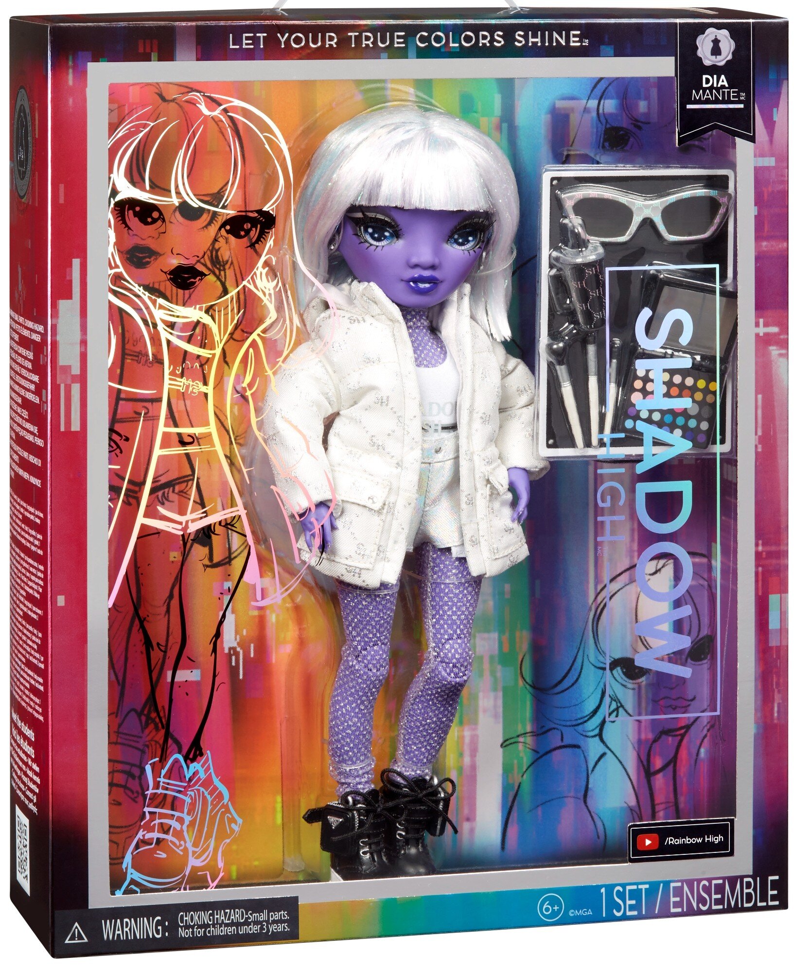 RAINBOW HIGH Shadow High Dia Mante 583066 Lalka - niskie ceny i opinie ... RAINBOW HIGH Shadow High Dia Mante 583066 Lalka - niskie ceny i opinie ...