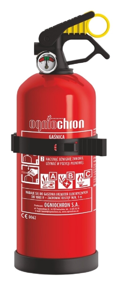 Ogniochron Gp 1x Abc 1 Kg Gaśnica Samochodowa Niskie Ceny I Opinie W