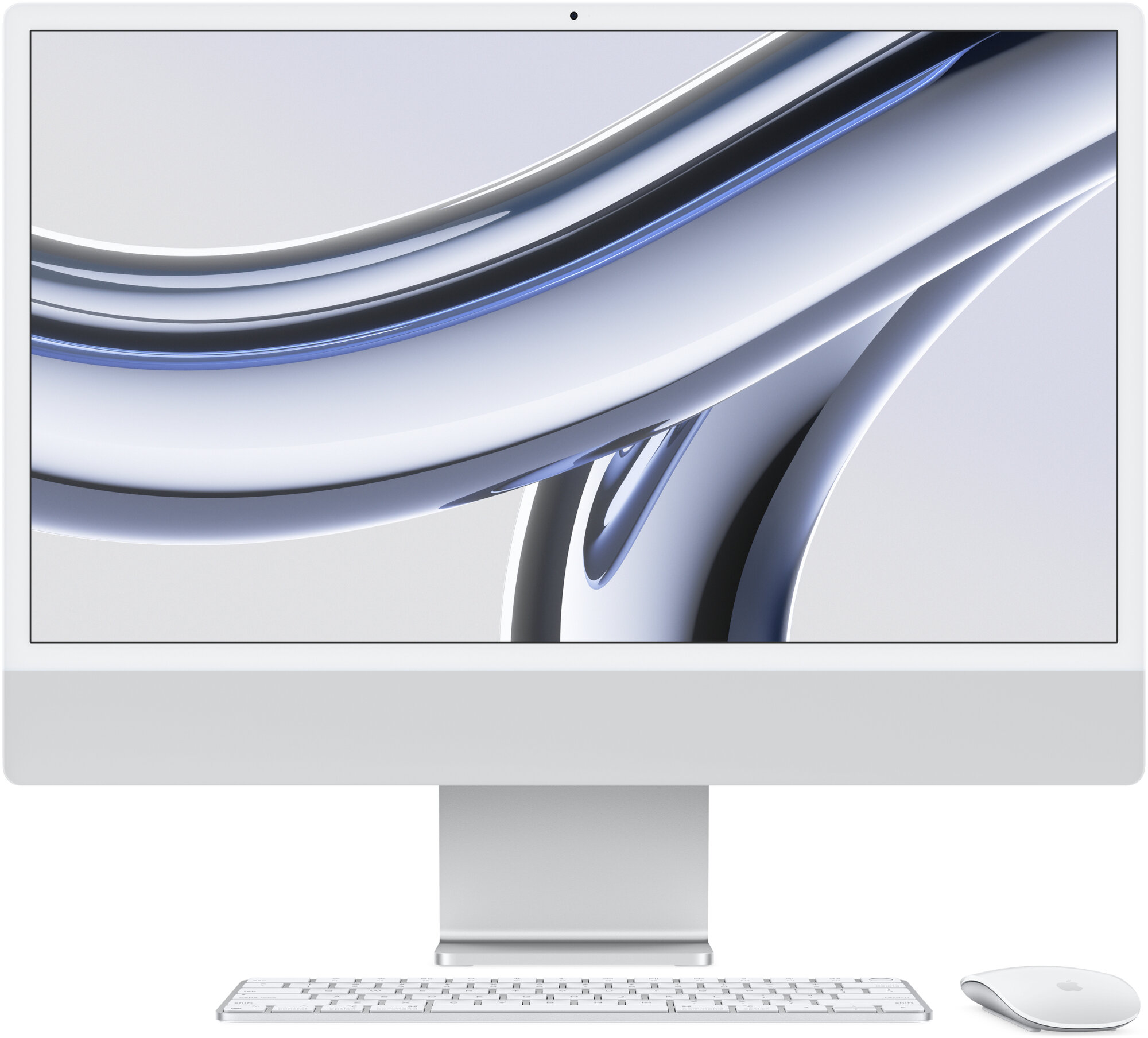 APPLE iMac 24 4k 23.5 Retina M3 10R GPU 8GB RAM 512GB SSD macOS Srebrny Komputer niskie ceny i opinie w Media Expert