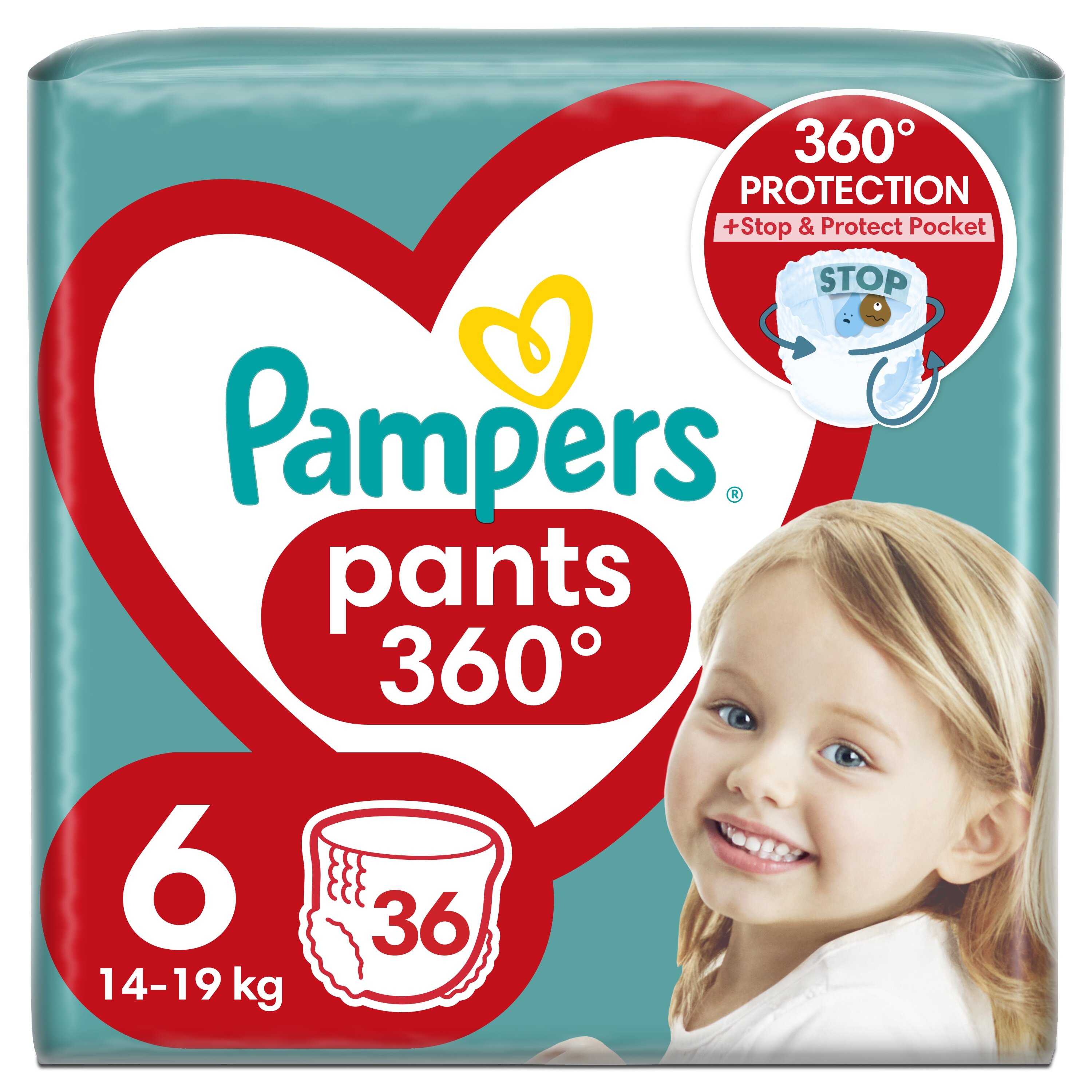 PAMPERS Pants 6 36 szt. Pieluchomajtki niskie ceny i opinie w Media Expert