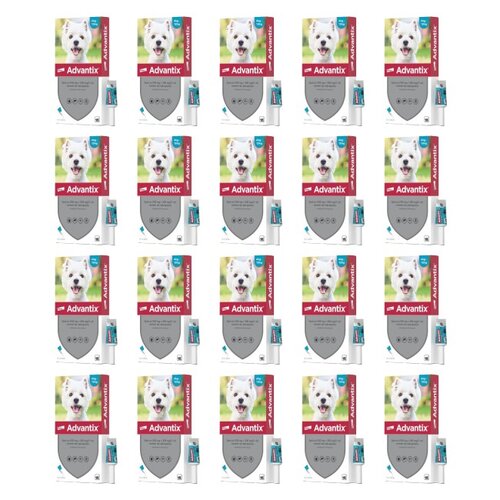 BAYER Advantix Spot-on Małe psy (4-10 kg) 80 x 1 ml Krople na pchły i ... BAYER Advantix Spot-on Małe psy (4-10 kg) 80 x 1 ml Krople na pchły i ...
